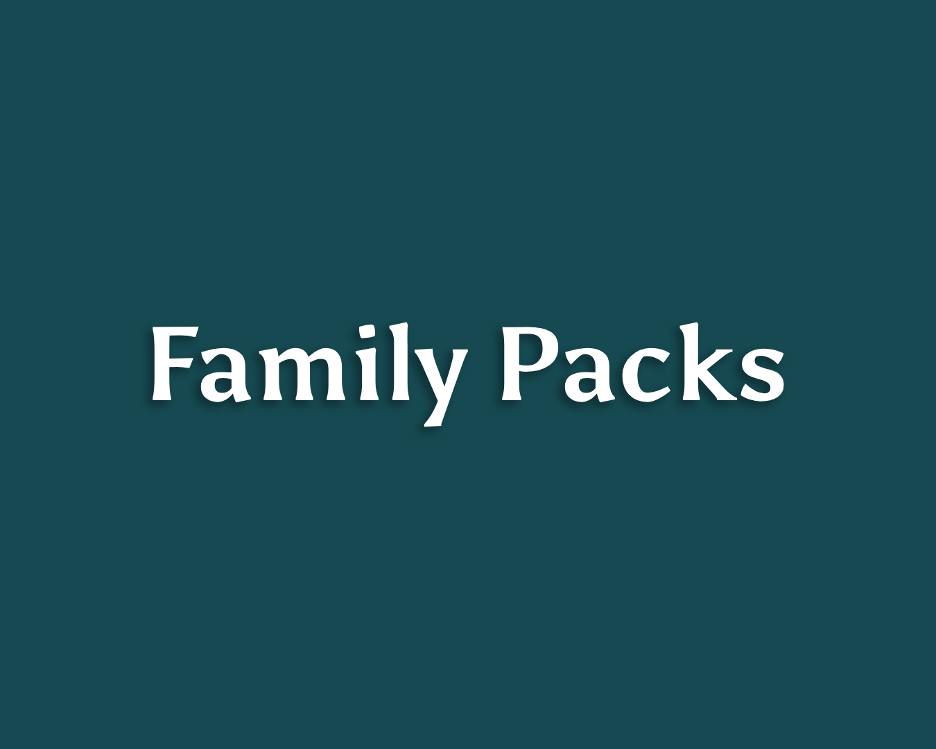 Family Packs – Jackie M. Shop
